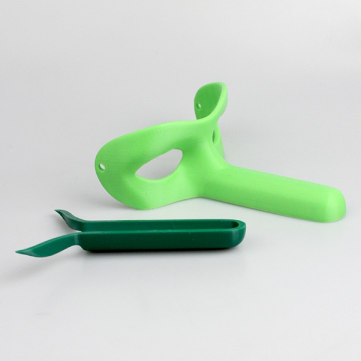 3D Printable Clockwork Orange Mask by Frederico David Sena