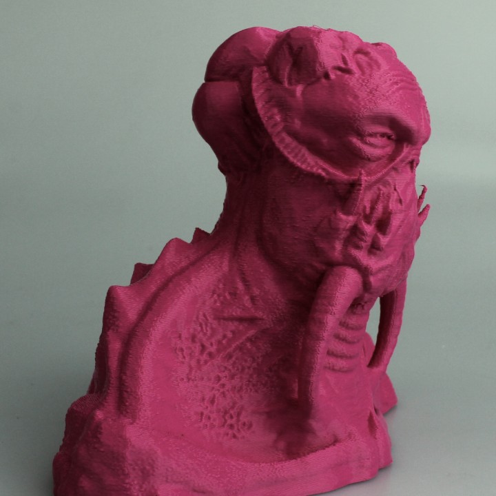 3D Printable Baneling Head by Francesco Orrù