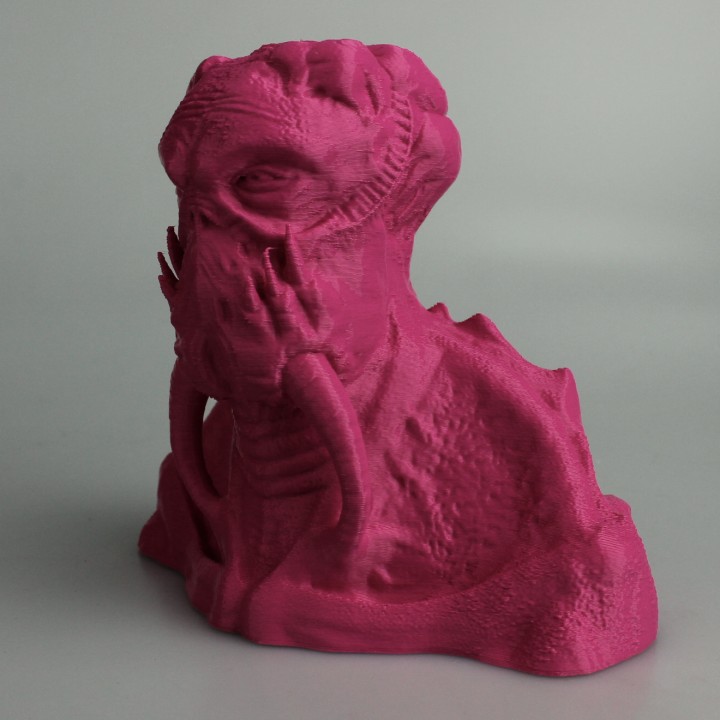 3D Printable Baneling Head by Francesco Orrù