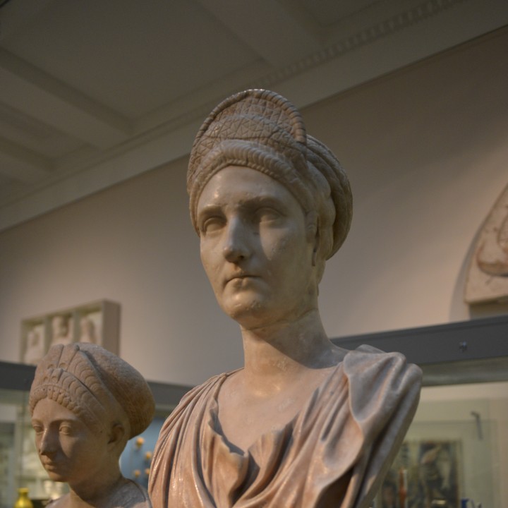 3D Printable Head of Matidia at The British Museum, London by Scan The ...