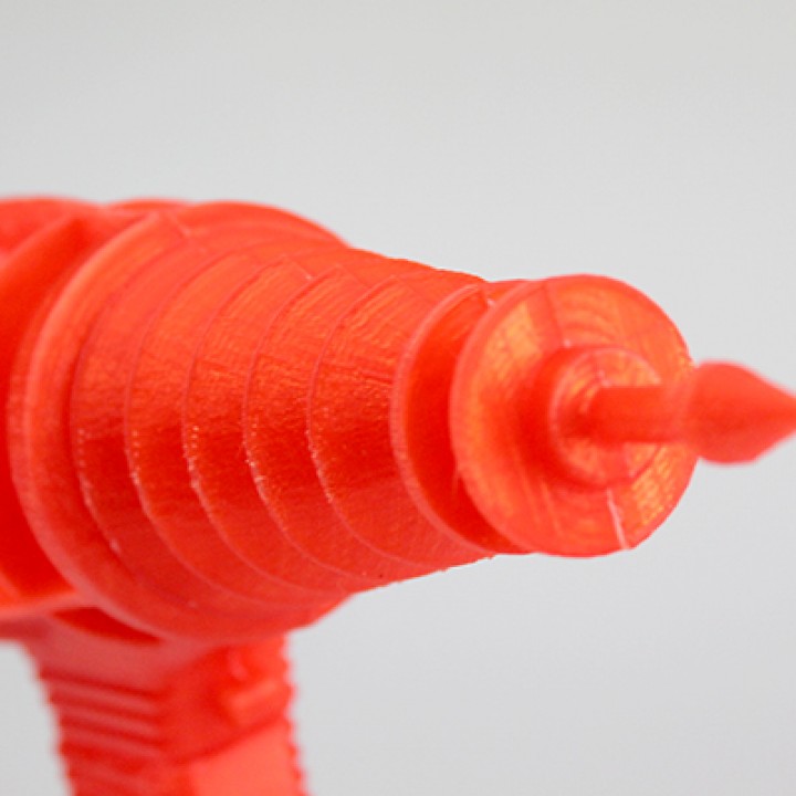 3D Printable Ray Gun from Forbidden Planet by Marco Morata