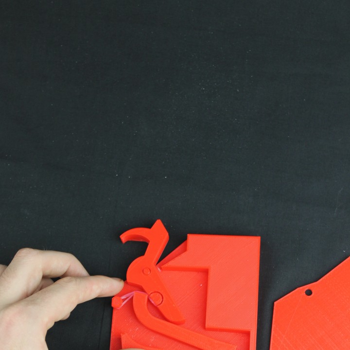3D Printable Trigger mechanism by Kirby Downey