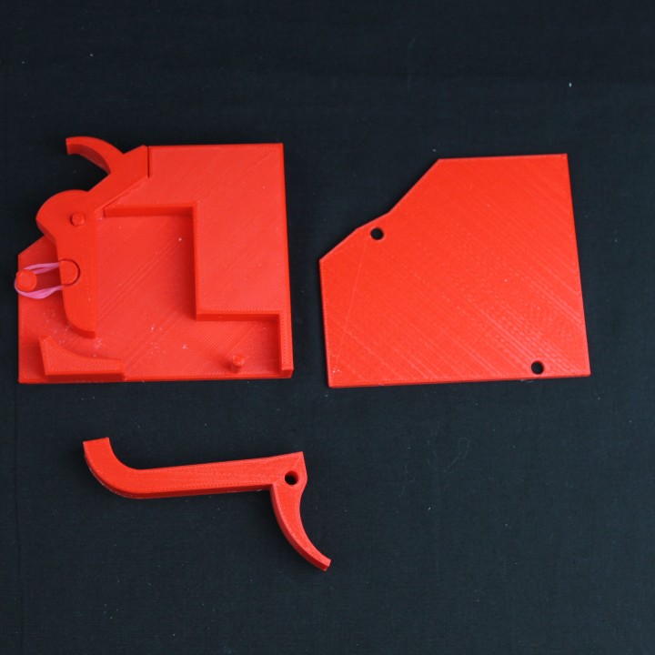 3D Printable Trigger mechanism by Kirby Downey