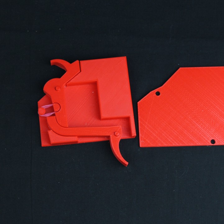 3D Printable Trigger mechanism by Kirby Downey