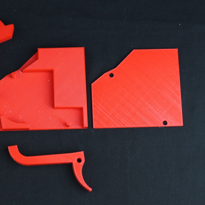 3D Printable Trigger mechanism by Kirby Downey