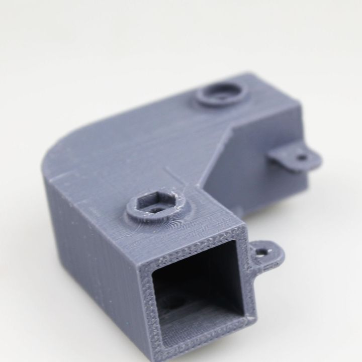 3D Printable tubular connecting elements angle 90° by yevhen