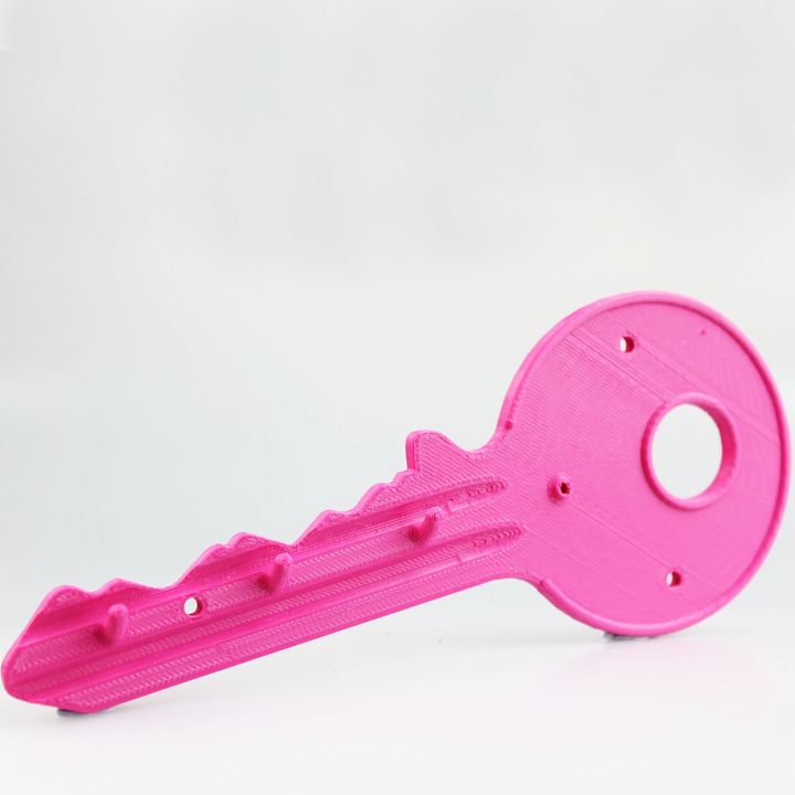 3D Printable Giant Key - Key Holder by Lee Smith