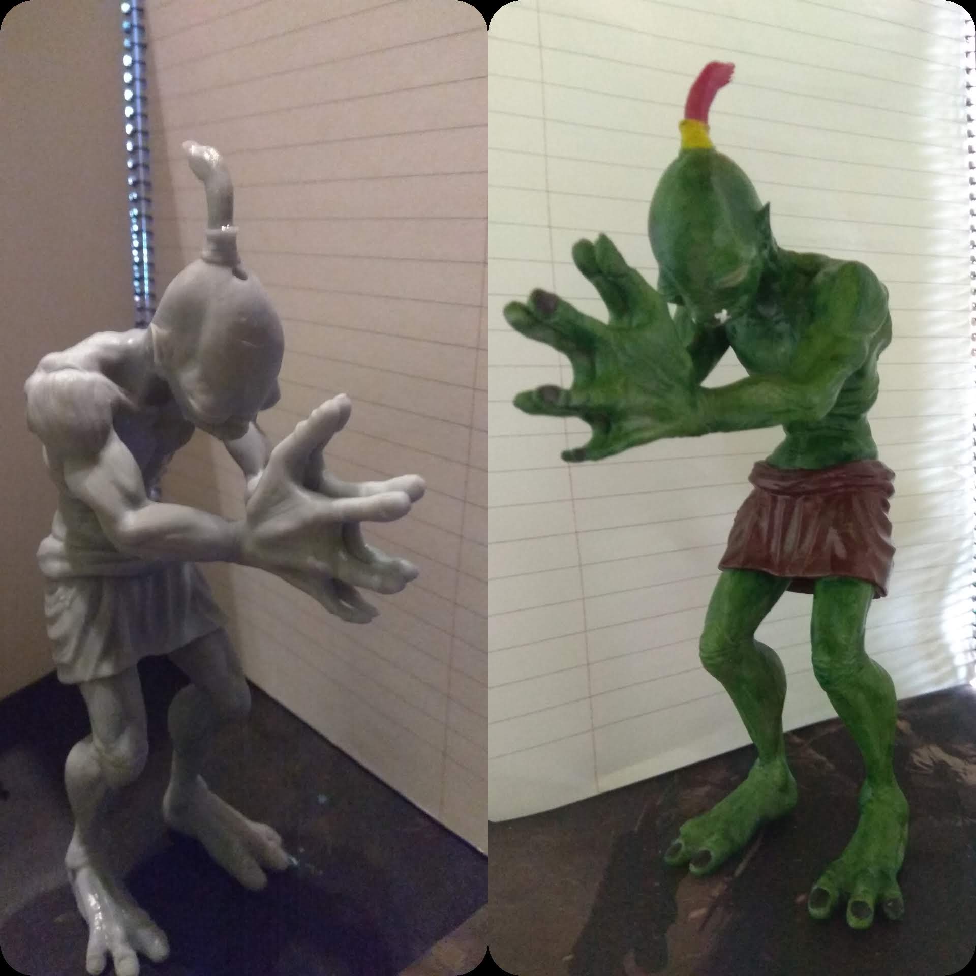3D Printable Abe from Oddworld by Renato Tarabella
