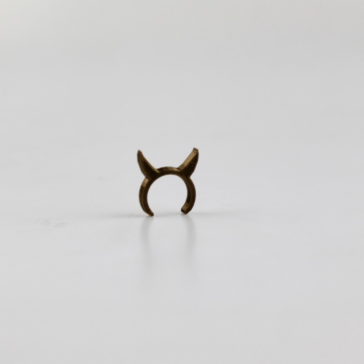 3D Printable devil ring by bapt man