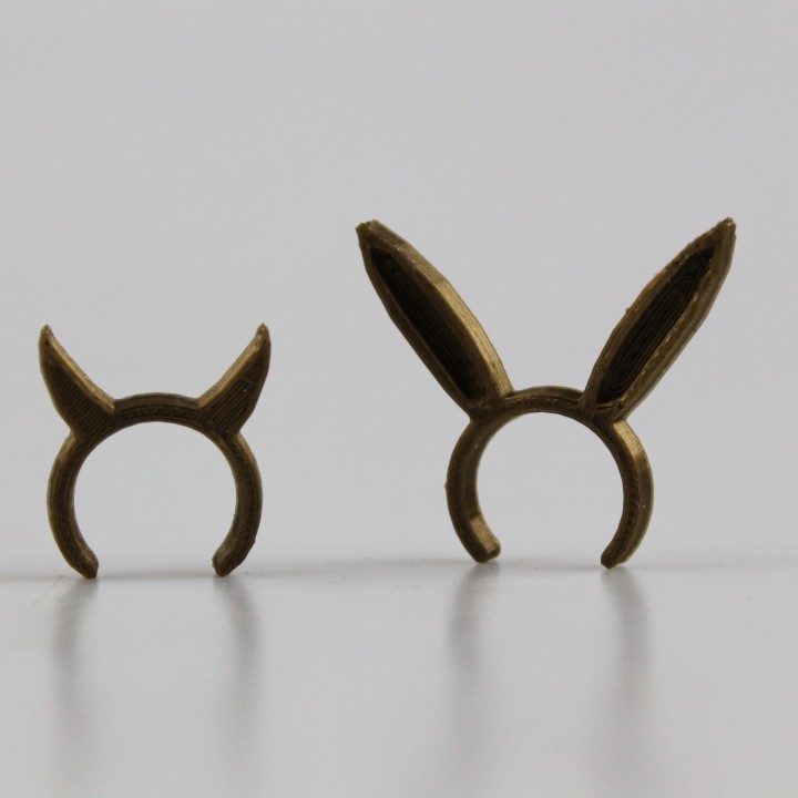 3D Printable devil ring by bapt man