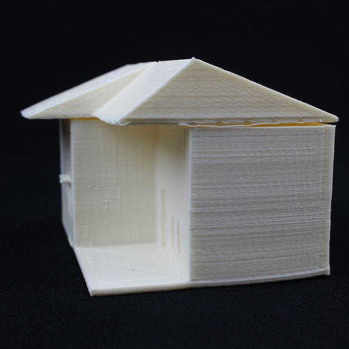 3D Printable 3D HOUSE by ashwinder