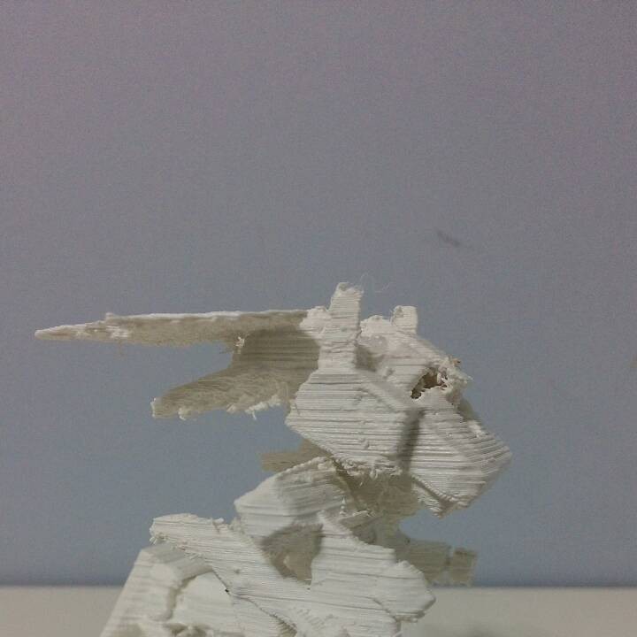 3D Printable Virtual-On Temjin A8 by Lasio Wang