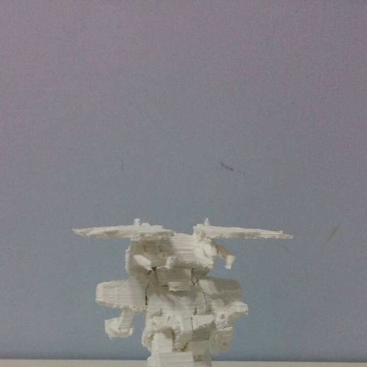 3D Printable Virtual-On Temjin A8 by Lasio Wang