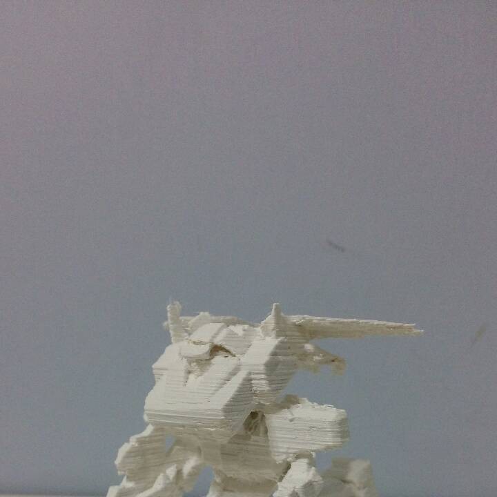 3D Printable Virtual-On Temjin A8 by Lasio Wang