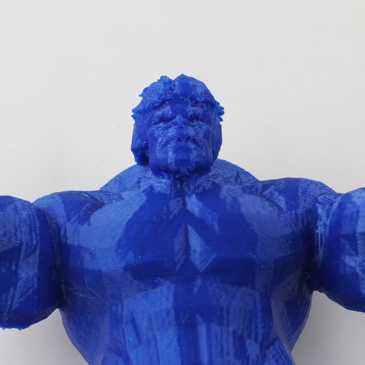 3D Printable Marvel comic's Hulk with bones by Roger Sexton