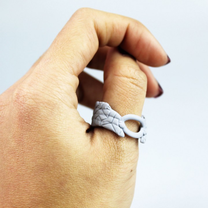 3D Printable Wing ring by Stefanos Anagnostopoulos