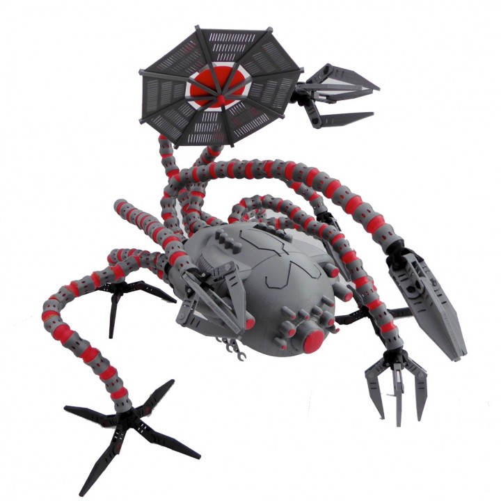 3D Printable Matrix Sentinel - Fully Articulated model by Reg Taylor