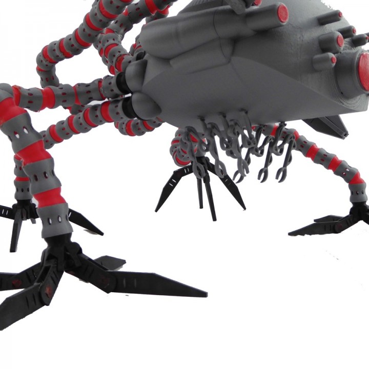 3D Printable Matrix Sentinel - Fully Articulated model by Reg Taylor