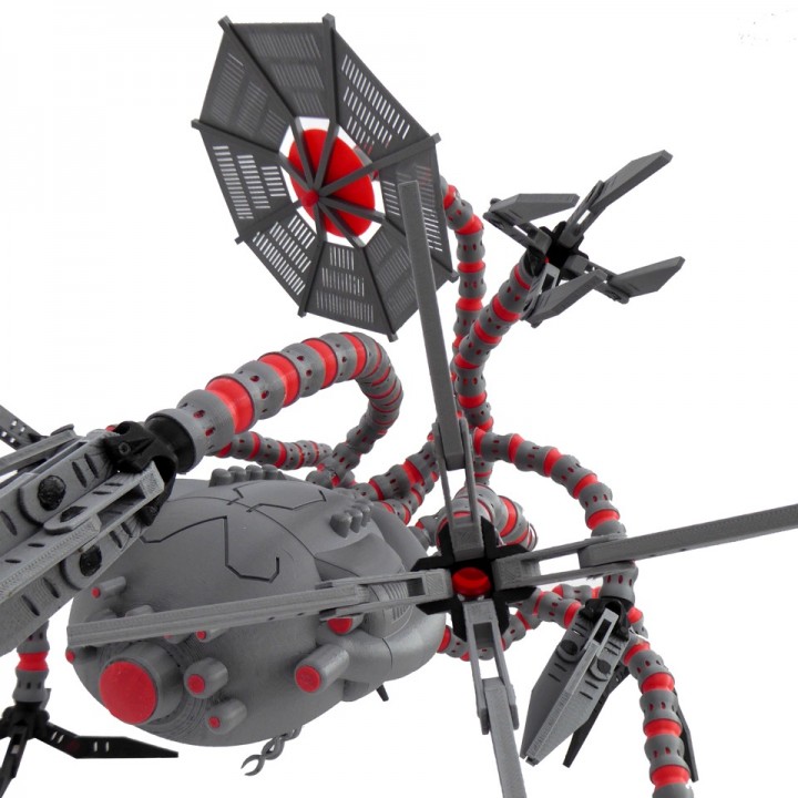 3D Printable Matrix Sentinel - Fully Articulated model by Reg Taylor