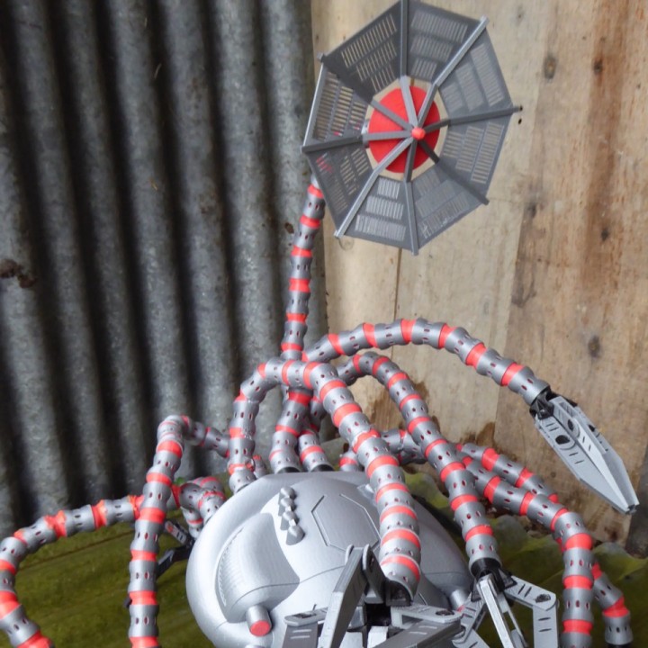 3D Printable Matrix Sentinel - Fully Articulated model by Reg Taylor