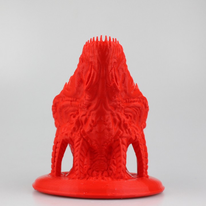 3D Printable Smaug Head Bowl by Francesco Orrù
