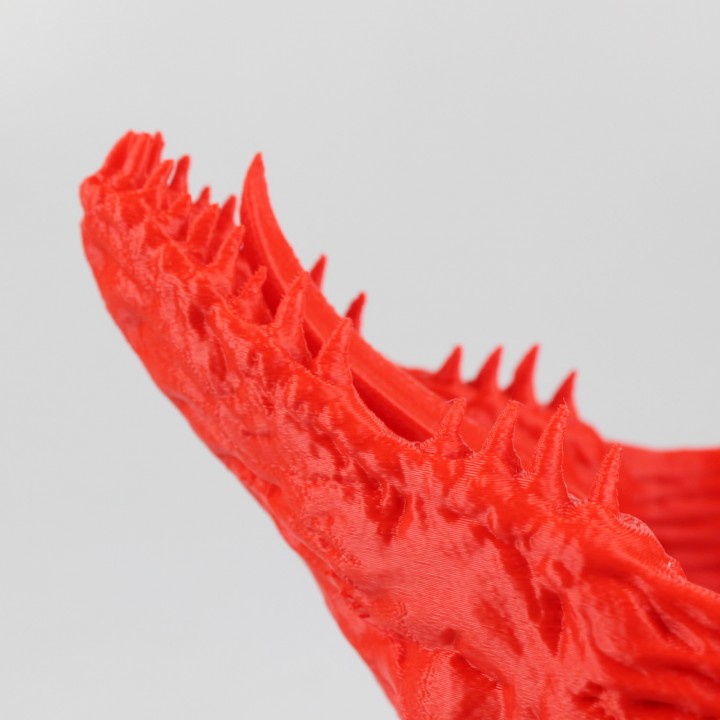 3D Printable Smaug Head Bowl by Francesco Orrù