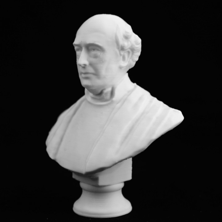 3D Printable Henry George Lidell at The National Portrait Gallery ...