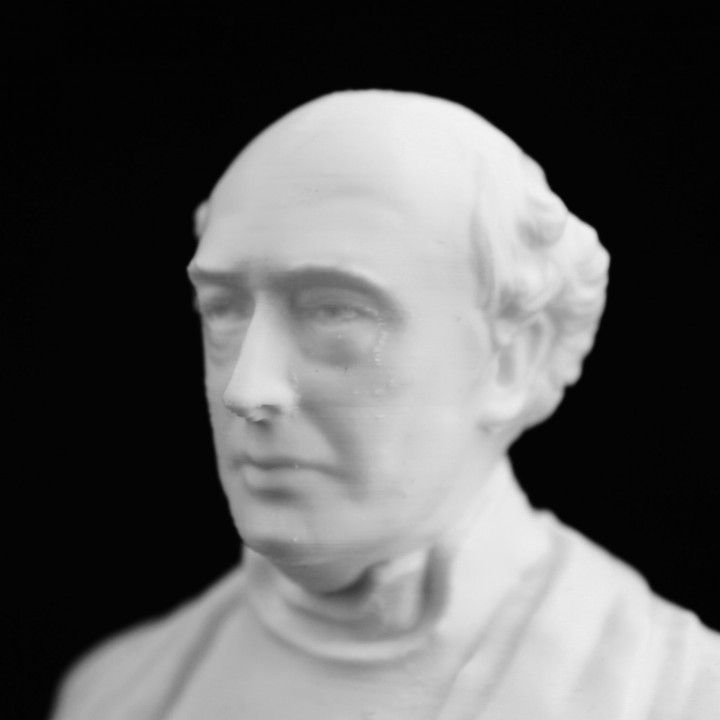 3D Printable Henry George Lidell at The National Portrait Gallery ...