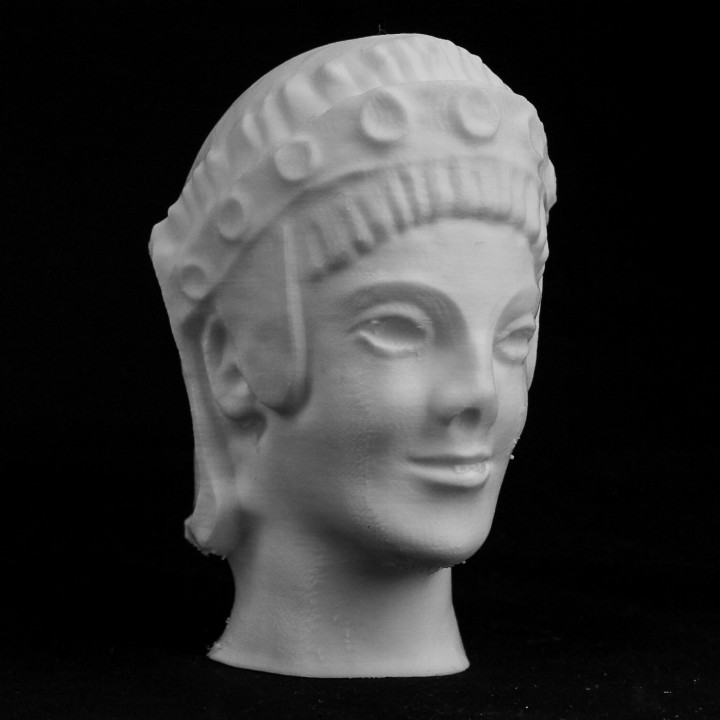 3D Printable Head of Athena at The Metropolitan Museum of Art, New York ...