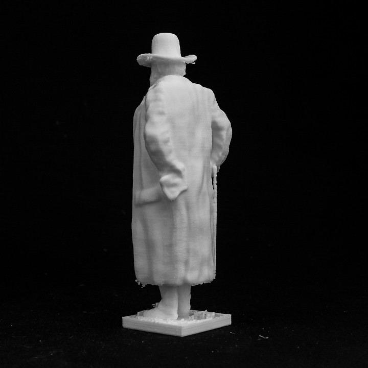 3D Printable Ludwig Mond at The National Portrait Gallery, London by ...