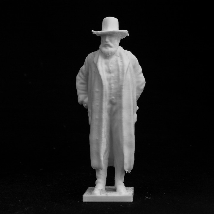 3D Printable Ludwig Mond at The National Portrait Gallery, London by ...