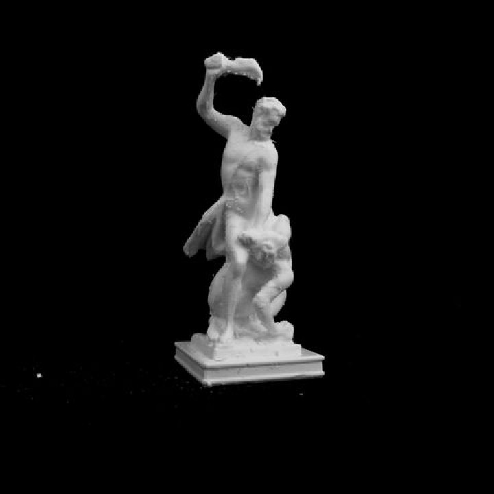 3D Printable Samson Slaying a Philistine by Victoria and Albert Museum ...
