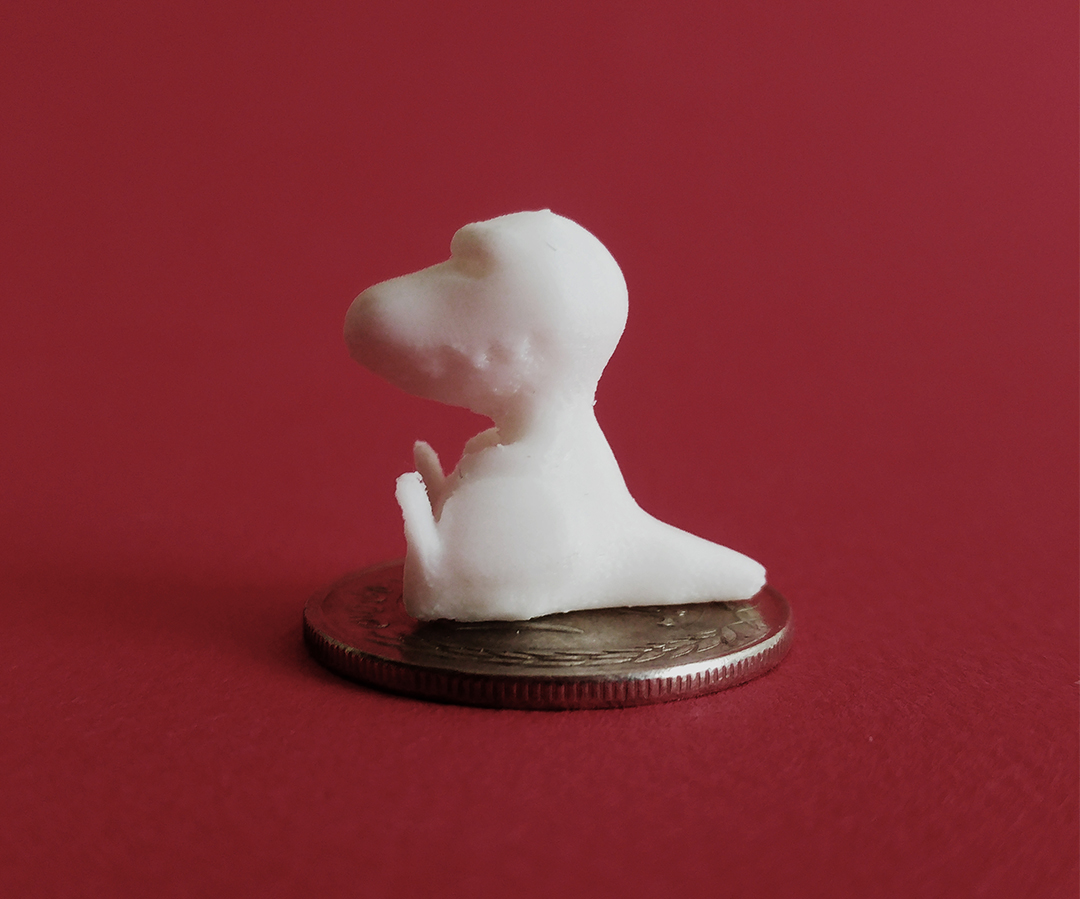 3D Printable Grumpy T Rex by Matteo Sgherri