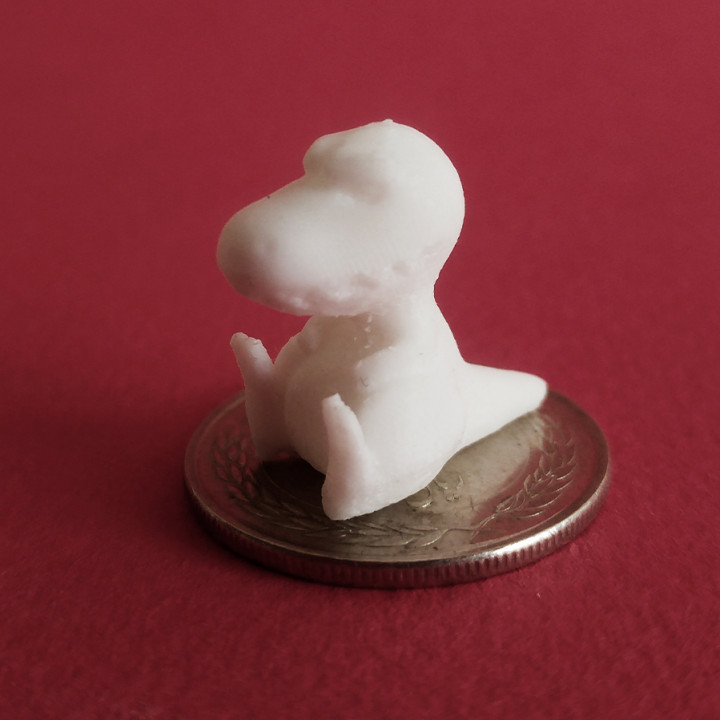 3D Print of Grumpy T Rex by 3fr3d
