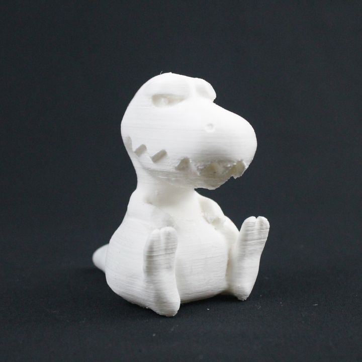 3D Printable Grumpy T Rex by Matteo Sgherri