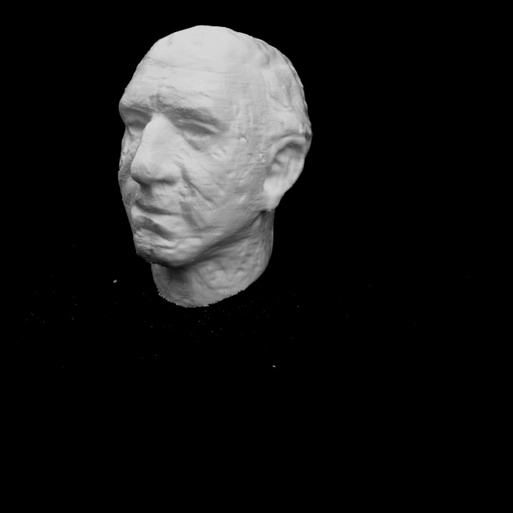 3D Printable Bust of Professor Lord Zuckerman at The Sainsbury Centre ...