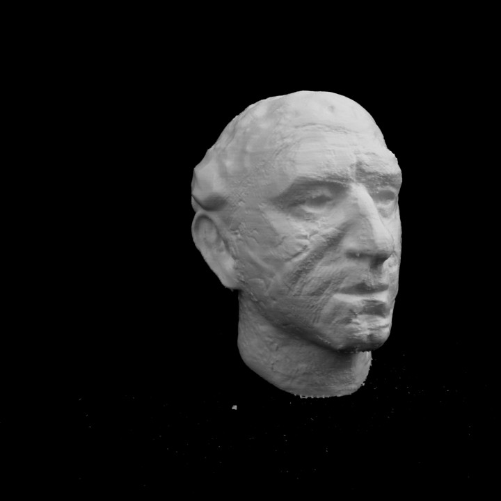 3D Printable Bust of Professor Lord Zuckerman at The Sainsbury Centre ...