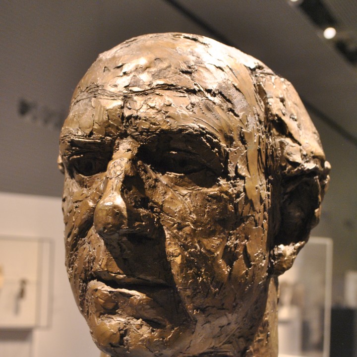 3D Printable Bust of Professor Lord Zuckerman at The Sainsbury Centre ...