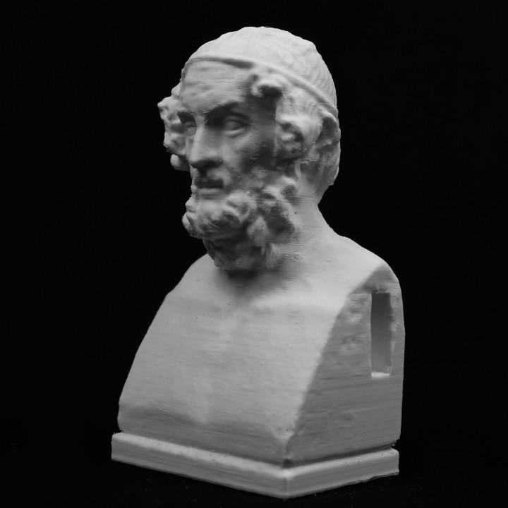 3D Printable Homer at The British Museum, London by Scan The World
