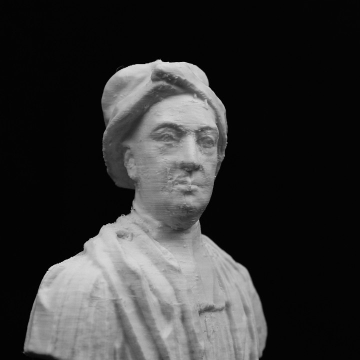 3D Printable Canon Edward Finch by Victoria and Albert Museum, London