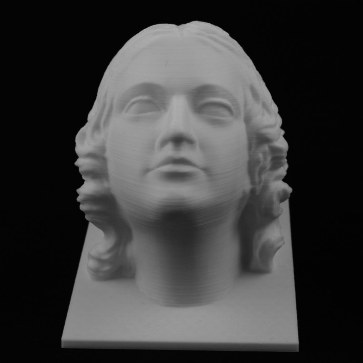 3D Printable Head Sculpture at The National Maritime, London by Scan ...