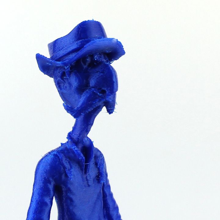 3D Printable Luigi by Varun Jaitly