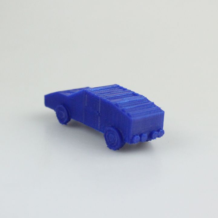 3D Printable Simple Car by Michael Equi