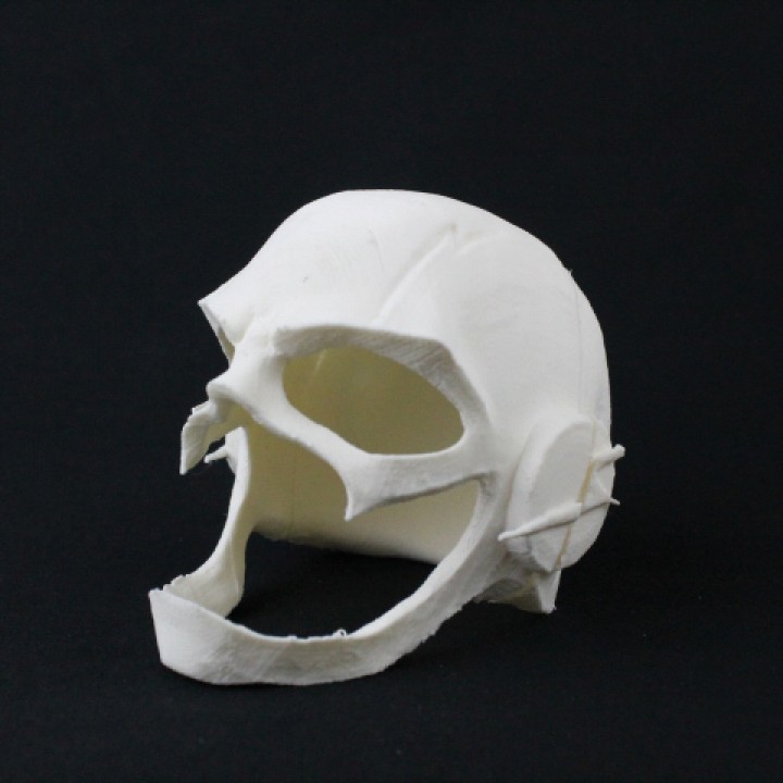 3D Printable the Flash helmet by Matteo Sgherri