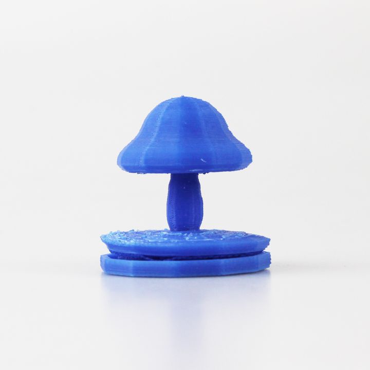 3D Printable mushroom by Loki Laufeysen