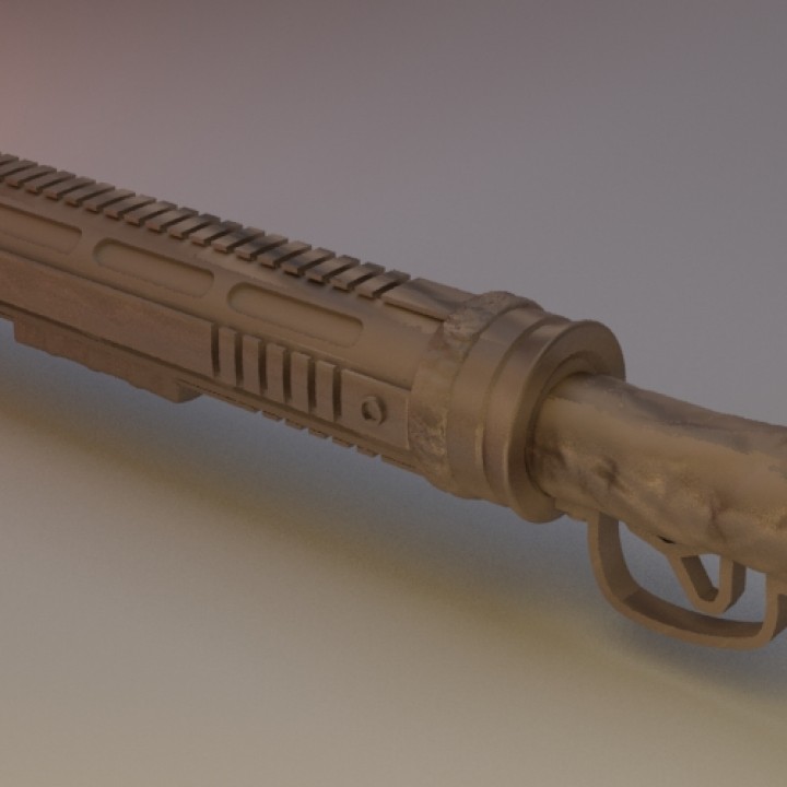 3D Printable Blunderbuss (Looper) by Frederico David Sena