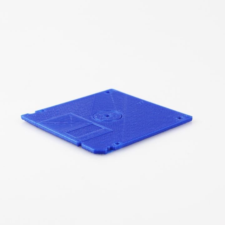 3D Printable Floppy Disk by Colby Newman