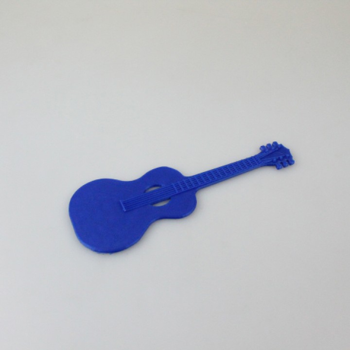 3D Printable Guitar by mikacu