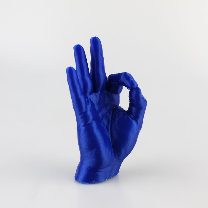 3D Printable Hand OK by mikacu