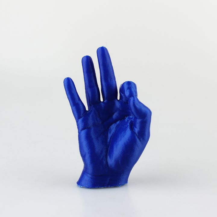 3D Printable Hand OK by mikacu